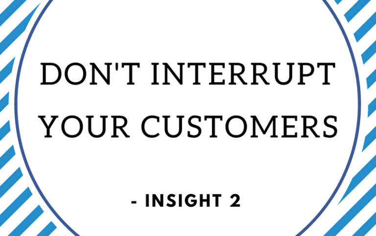 The Customer Service Series: Don’t interrupt your customers - She Leads ...